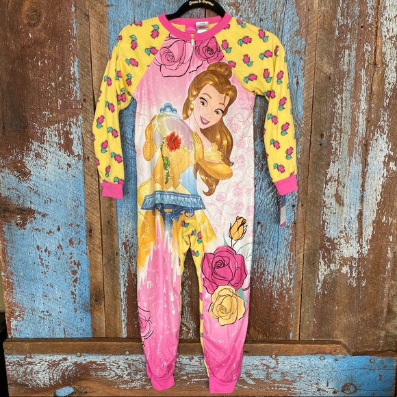 Disney | Pajamas | Disney Princess Belle Zip Up Pajamas | Poshmark